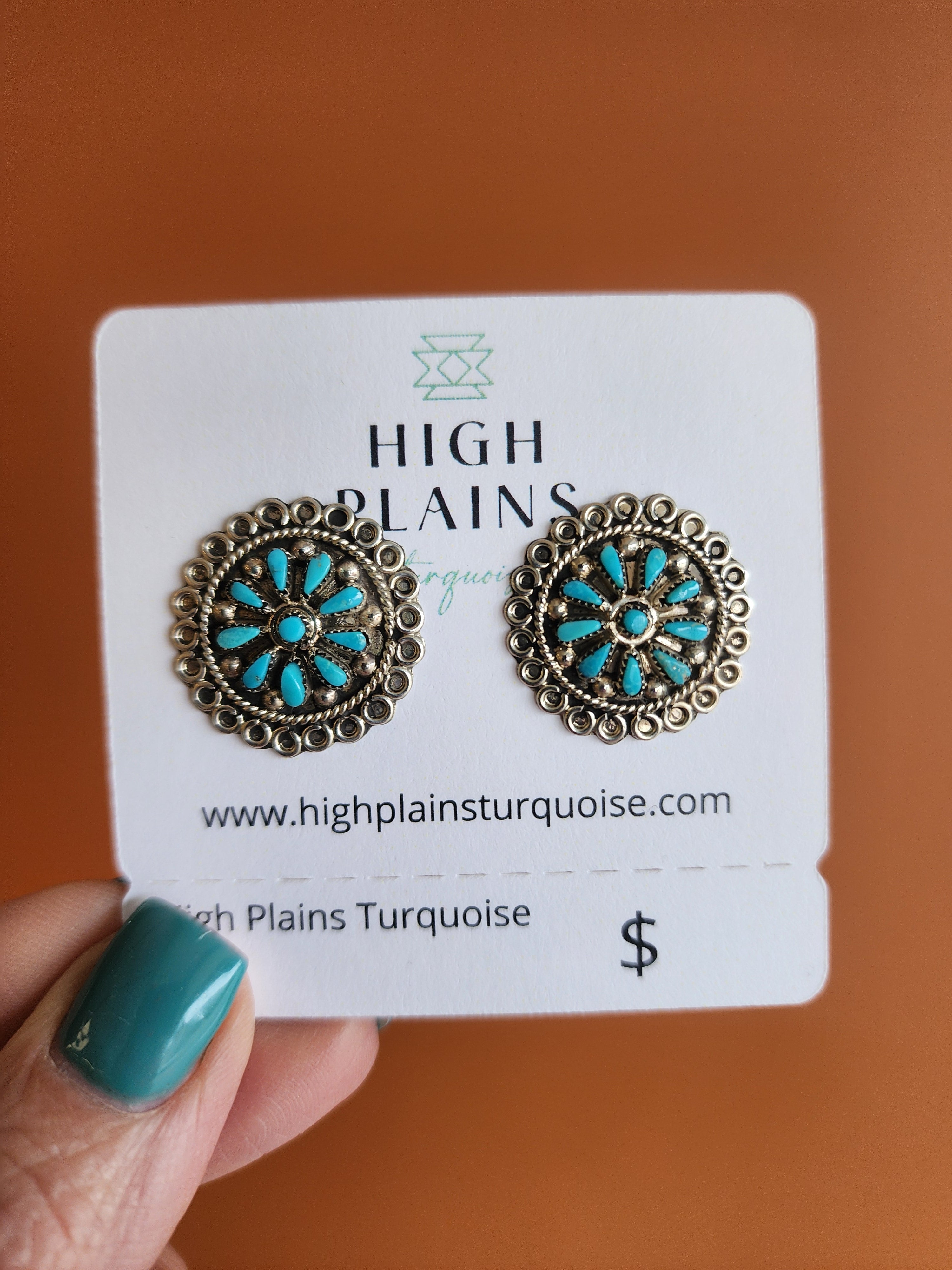 Handcrafted Turquoise Earrings | Native American Jewelry Collection ...